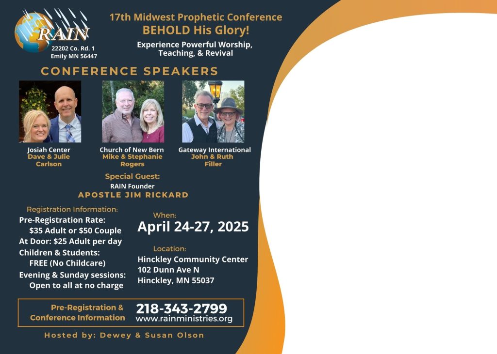 Midwest Prophetic Conference – RAIN Ministries